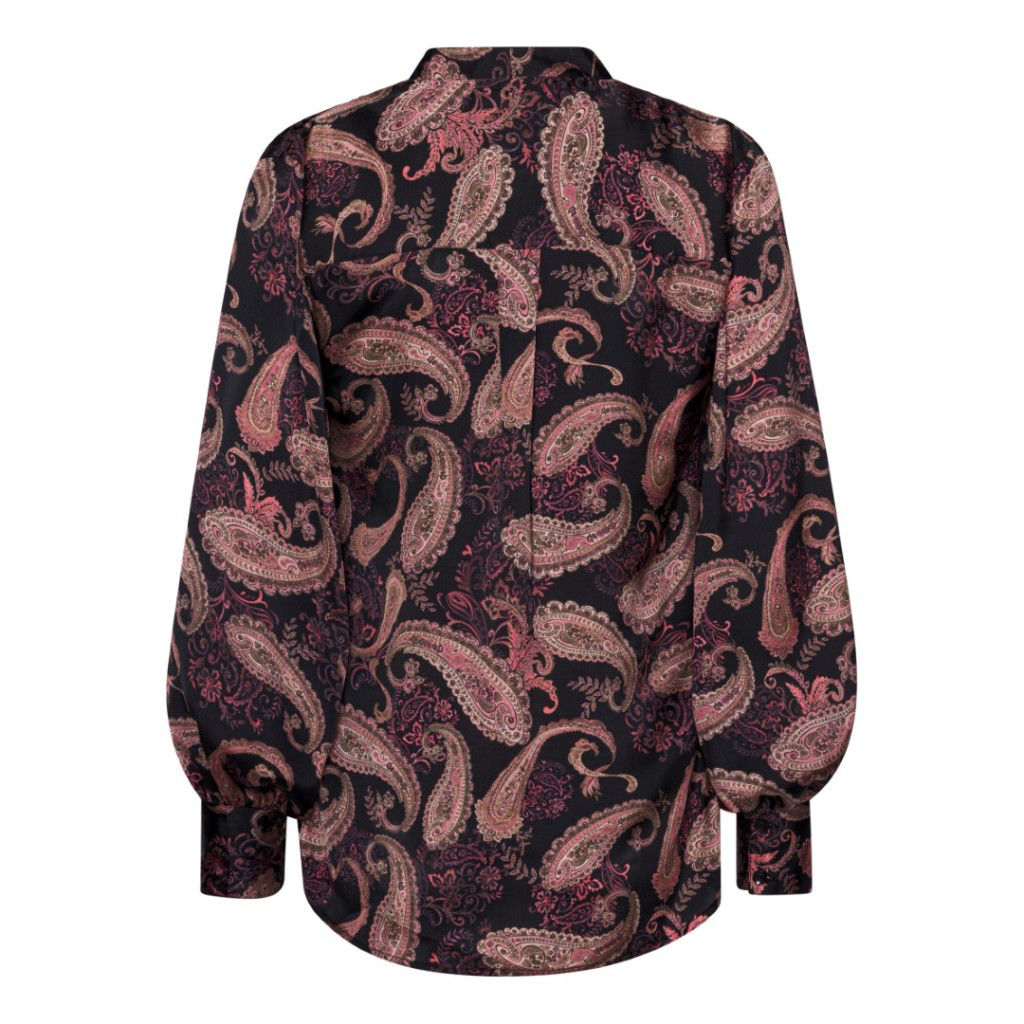 Duckert & Co. karmamia, bluse, lou, 1617-BLACK POPPY, dukert og co ...